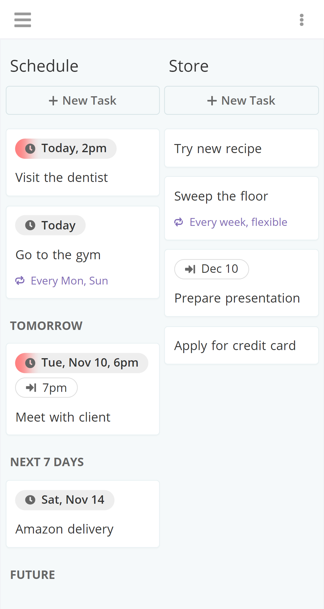 Tasky | The Modern Task Organizer