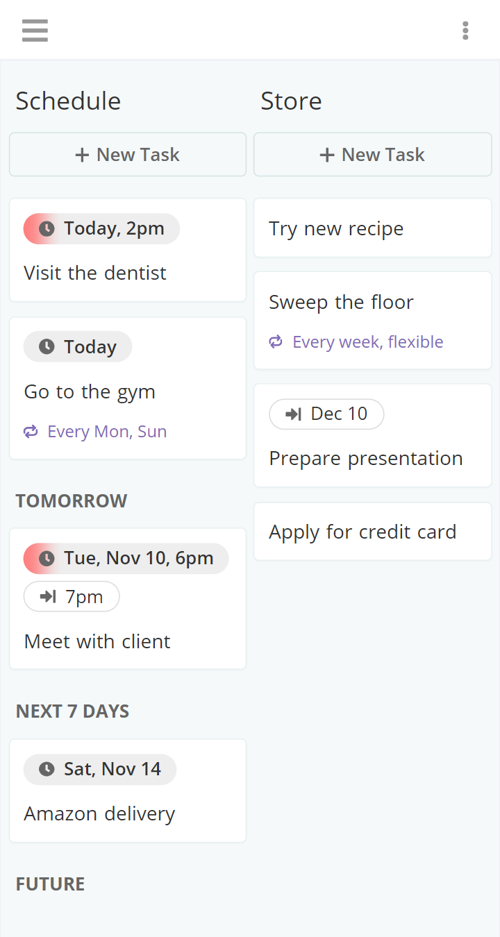 Tasky | The Modern Task Organizer